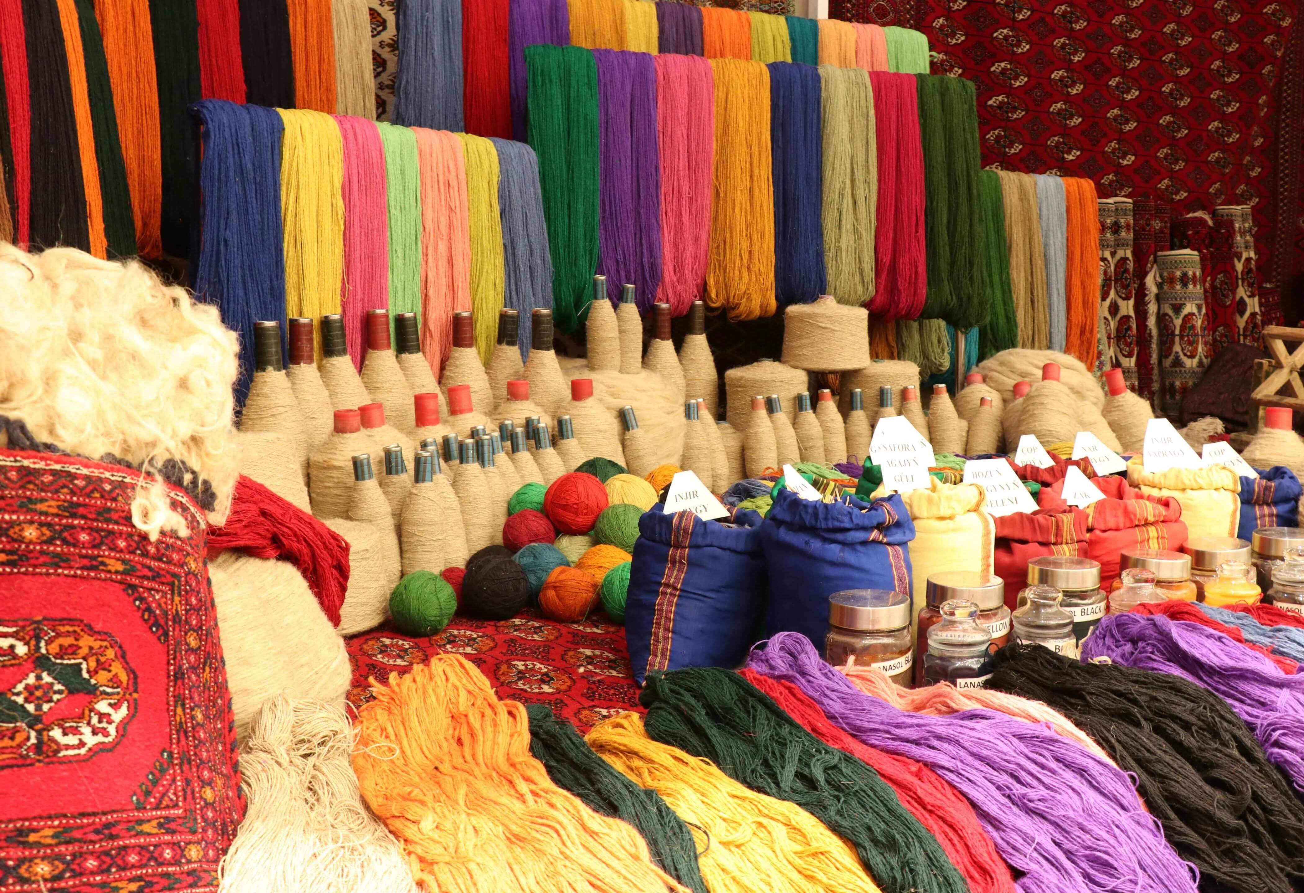 Ashgabat Hosts Exhibition Dedicated to Turkmen Carpet Day | Photo Report