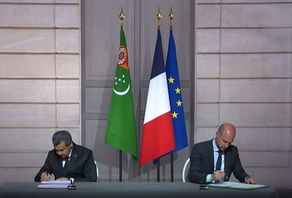 Turkmenistan and France Sign Package of Intergovernmental Agreements ...